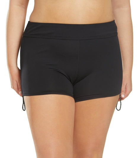 TYR Plus Size Active Della Swim Shorts at SwimOutlet.com