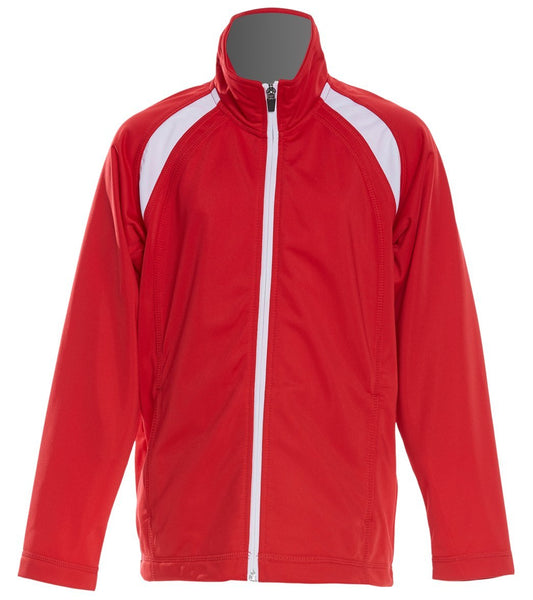 SwimOutlet Youth Sport-Tek® Tricot Track Jacket at SwimOutlet.com