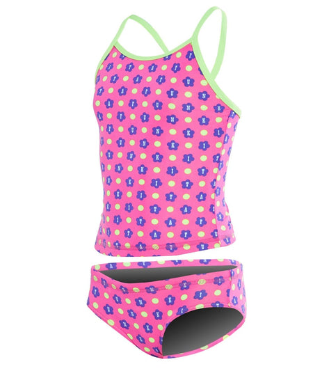 Funkita Toddler Girls' Daisy Dots Tankini Set at SwimOutlet.com