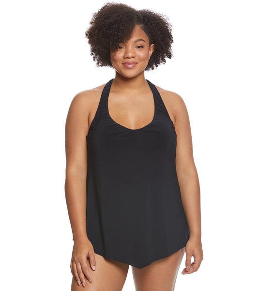 Magicsuit by Miraclesuit Plus Size Taylor Tankini Top at SwimOutlet.com