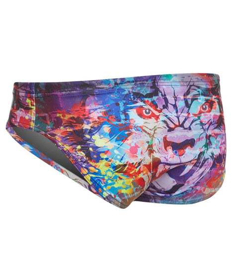 Turbo Men's Wolf Wall Water Polo Brief at SwimOutlet.com