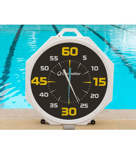 Competitor 37" Battery Powered Pace Clock at SwimOutlet.com