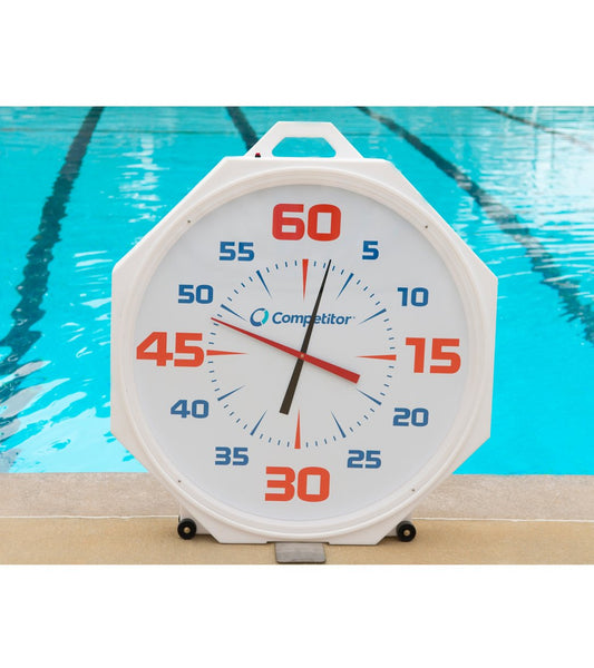 Competitor 37" Battery Powered Pace Clock at SwimOutlet.com