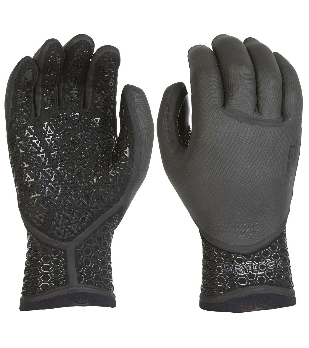 Xcel 3mm Drylock Celliant Texture Skin 5 Finger Glove at SwimOutlet.com