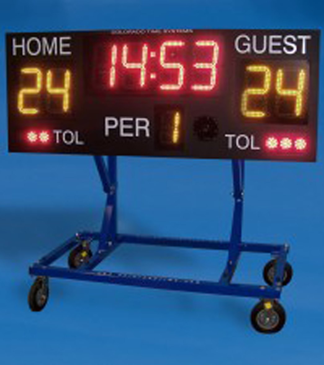 Colorado Time Systems Water Polo Scoreboard at SwimOutlet.com