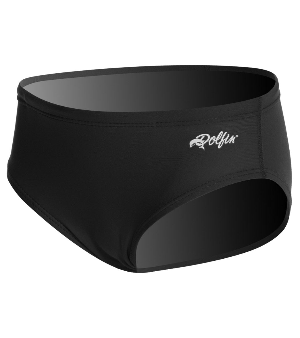 Dolfin Xtra Life Lycra Solid Youth Racer Brief Swimsuit at SwimOutlet.com