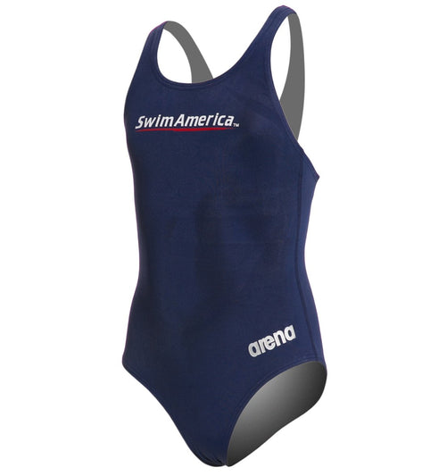 SwimAmerica Arena Girls' One Piece Swimsuit at SwimOutlet.com