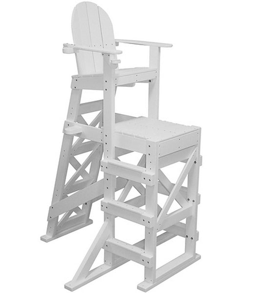 Tailwind Tall Recycled Plastic Lifeguard Chair w/Side Step at ...