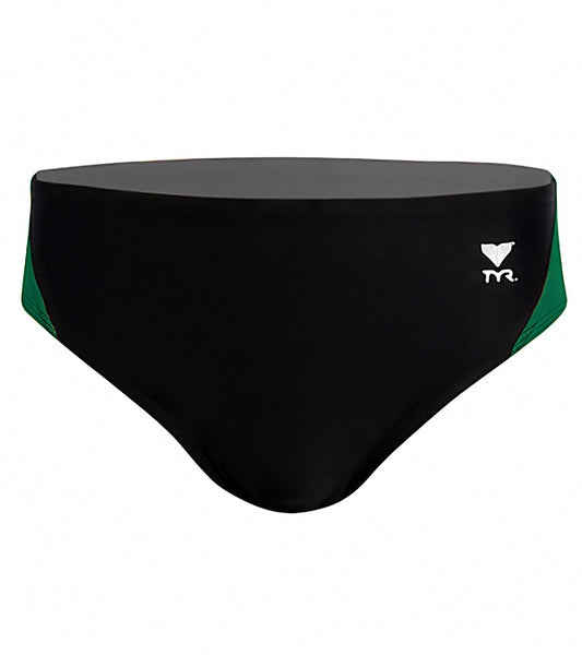 TYR Men's Alliance Splice Racer Brief Swimsuit at SwimOutlet.com