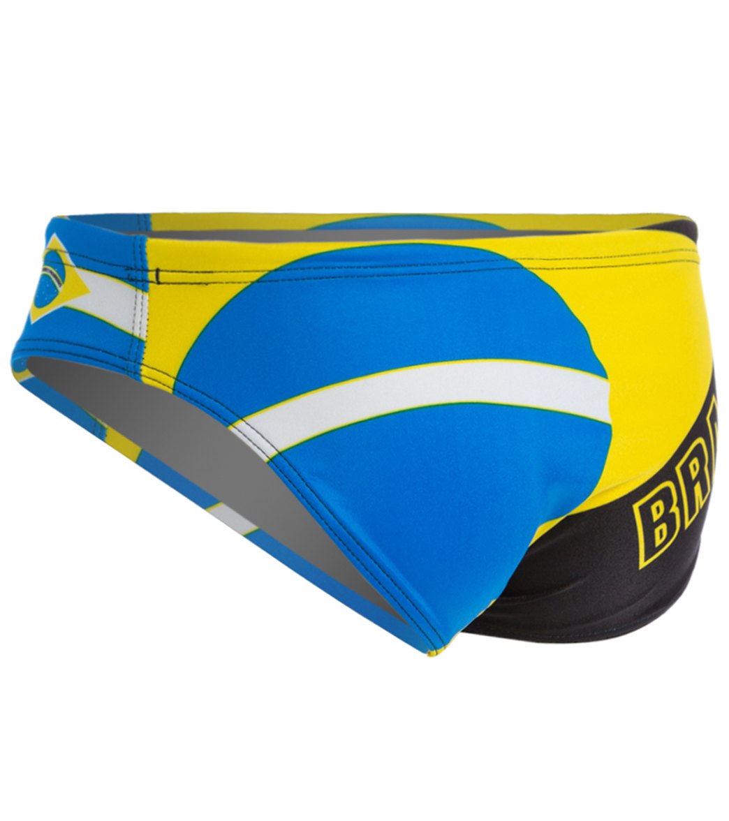Turbo Men's Brasil Water Polo Brief at SwimOutlet.com