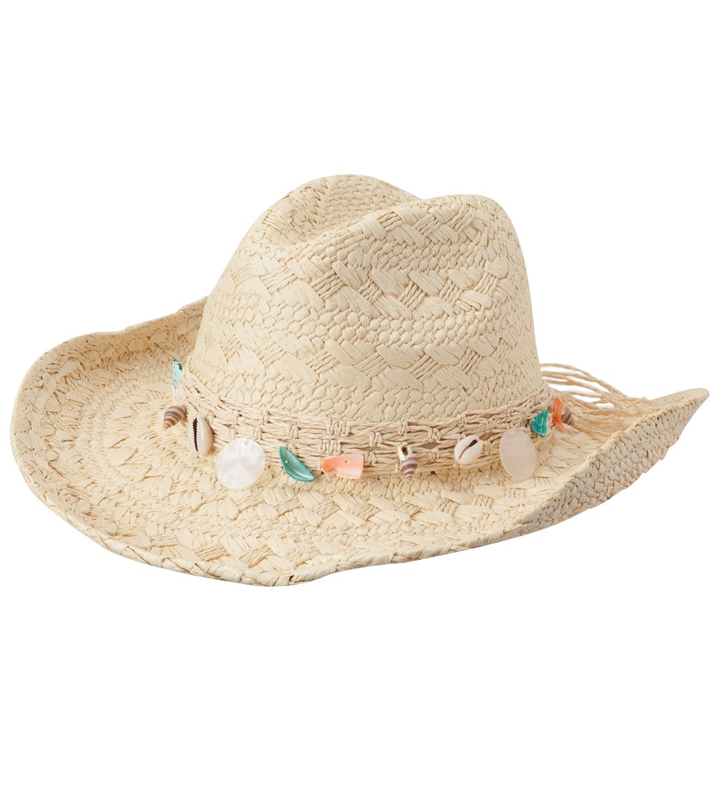 Sun N Sand Women's Westerns Concha Hat at SwimOutlet.com