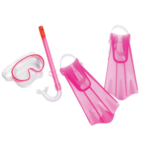 Speedo Kids Mask, Snorkel, and Fin Snorkeling Set at SwimOutlet.com