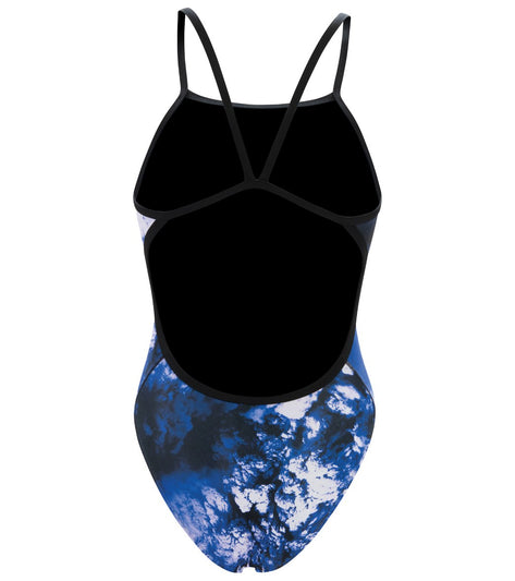 Dolfin Women's Reliance Cyclone String Back One Piece Swimsuit at ...