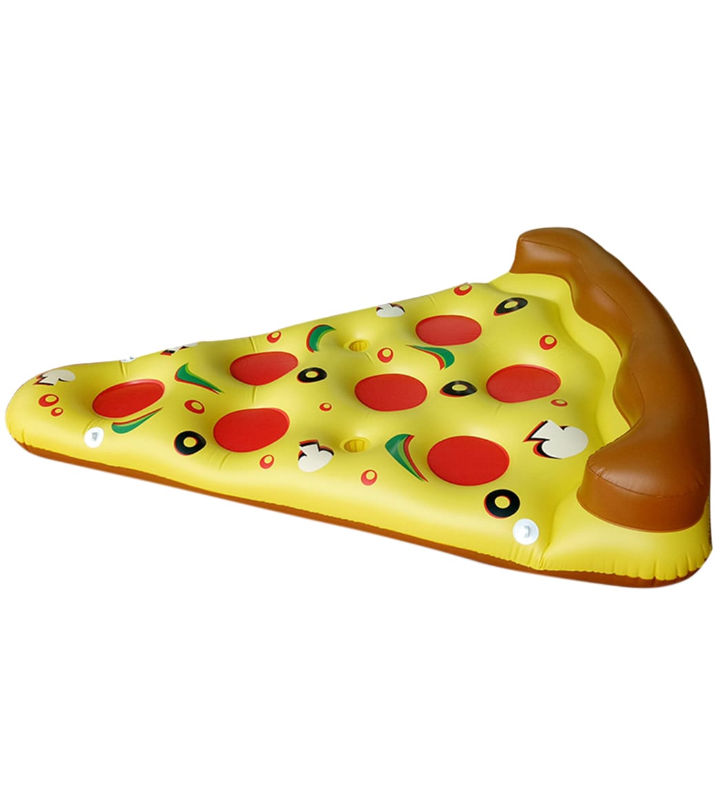 ClubSwim Pizza Slice Inflatable Pool Float Lounger 72" at SwimOutlet.com