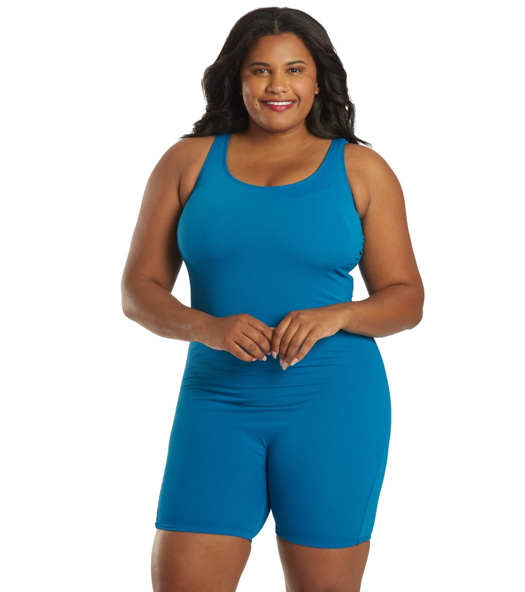 Plus Size Swimwear With Shorts
