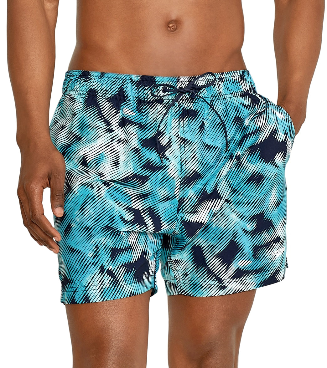 Speedo Men's 16" Printed Palm Swim Trunks at SwimOutlet.com