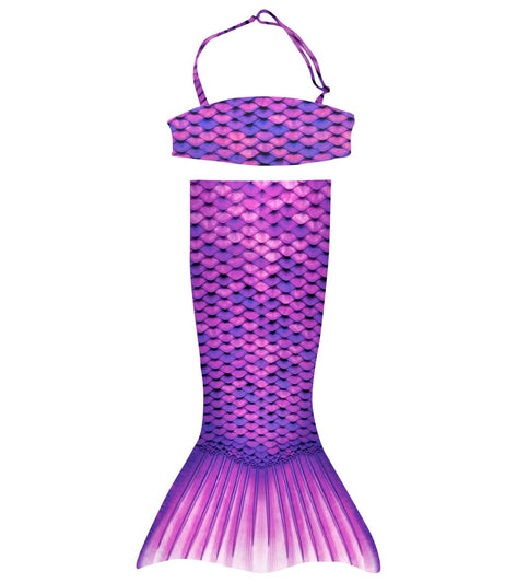 Fin Fun Asian Magenta Mermaid Tail Set (Toddler) at SwimOutlet.com