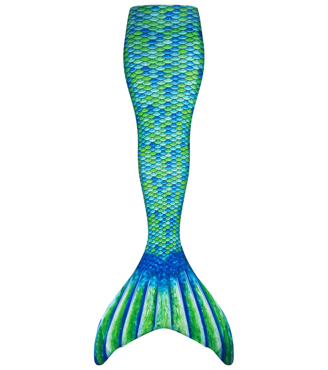 Fin Fun Aussie Green Mermaid Tail & Monofin (Youth/Adult) at SwimOutlet.com