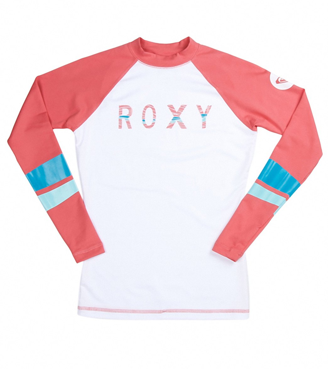 Roxy Women's Swirl Wind L/S Rashguard at SwimOutlet.com
