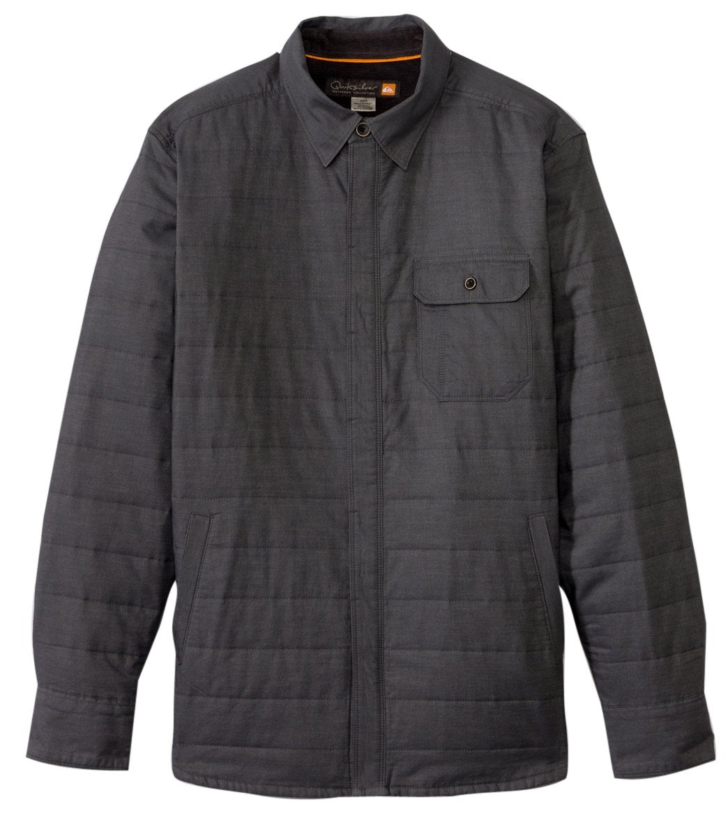 Quiksilver Waterman's Greenport Long Sleeve Shirt Jacket at SwimOutlet.com