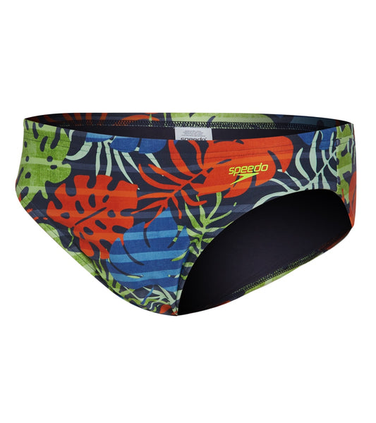 Speedo Men's Printed Brief Swimsuit at SwimOutlet.com