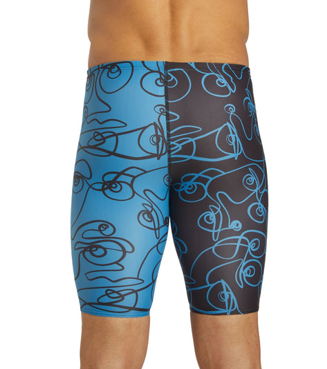 Sporti x aLILscribble Limited Edition Divide Jammer Swimsuit at ...