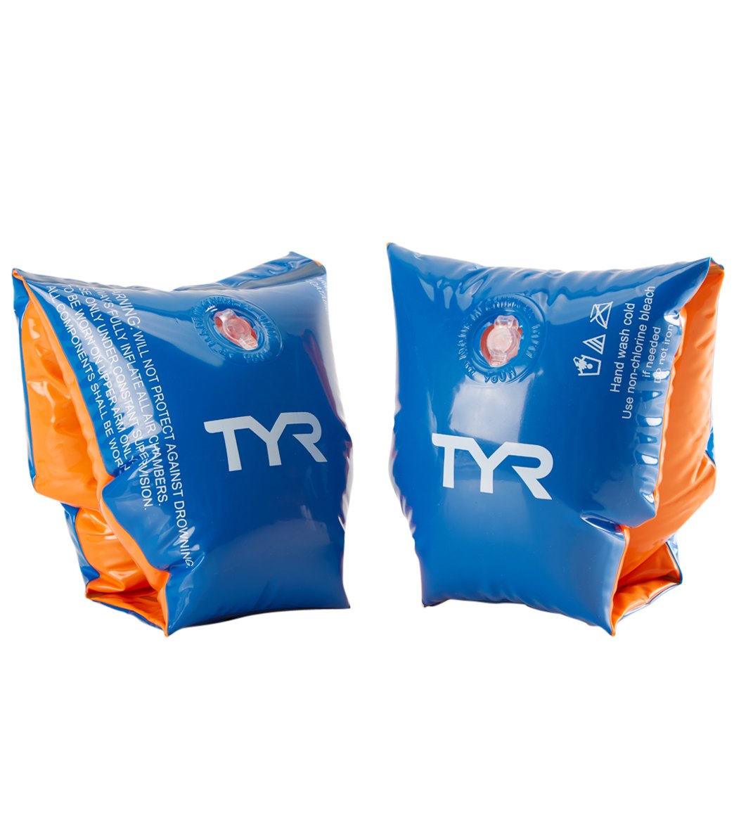 TYR Kids' Inflatable Arm Floats (33-66lbs) at SwimOutlet.com