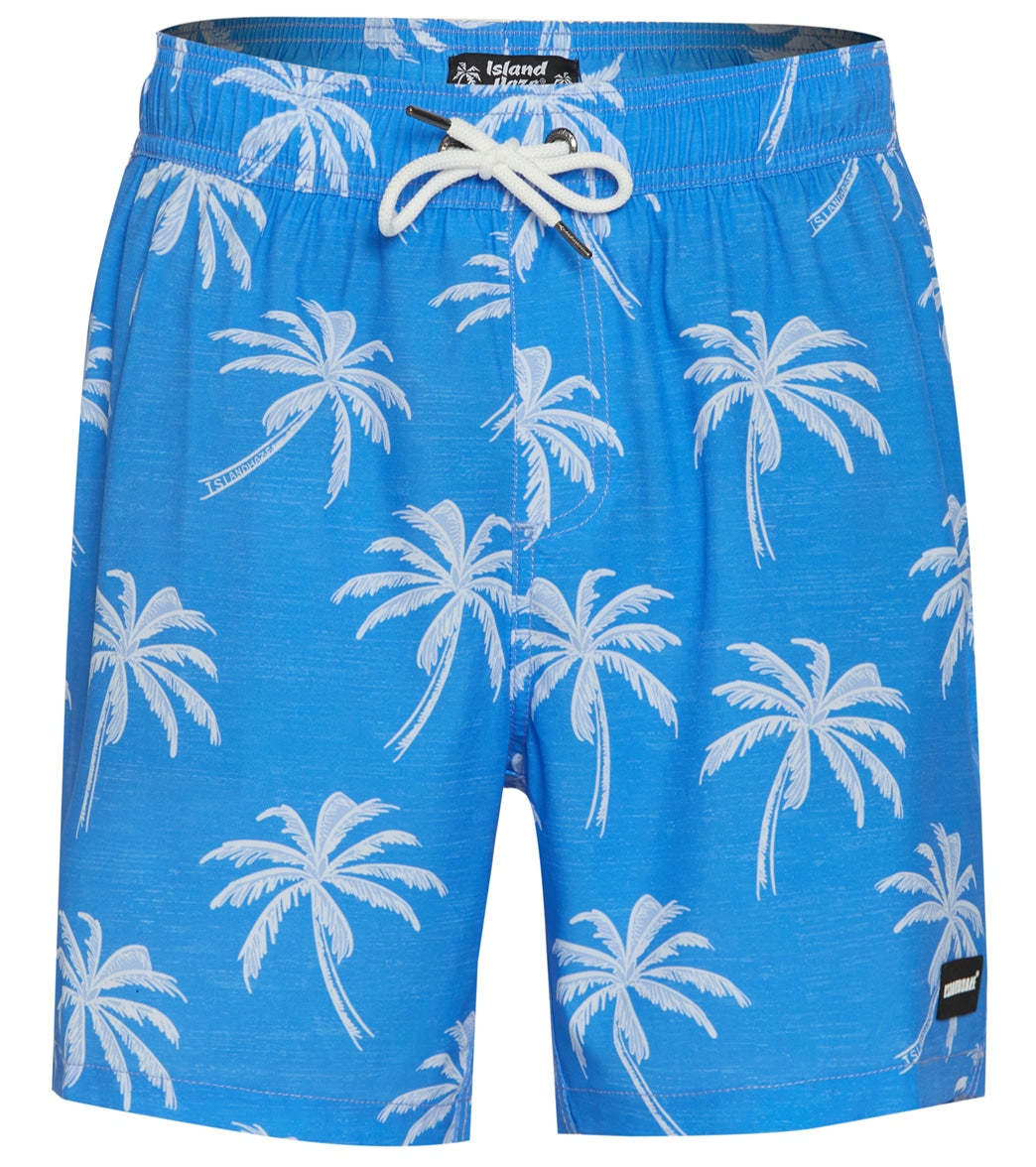 Island Haze Men's 17" Palmlaza Printed Swim Trunks at SwimOutlet.com