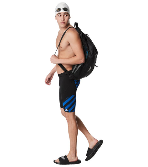 Speedo Men's Vortex Maze Jammer Swimsuit at SwimOutlet.com