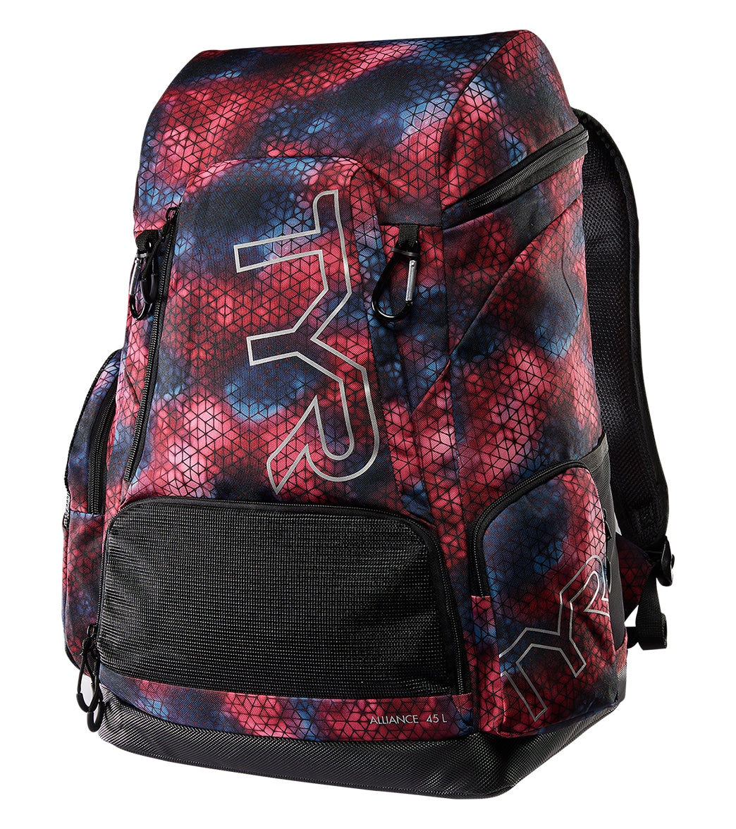 TYR Alliance 45L Star Hex Backpack at SwimOutlet.com