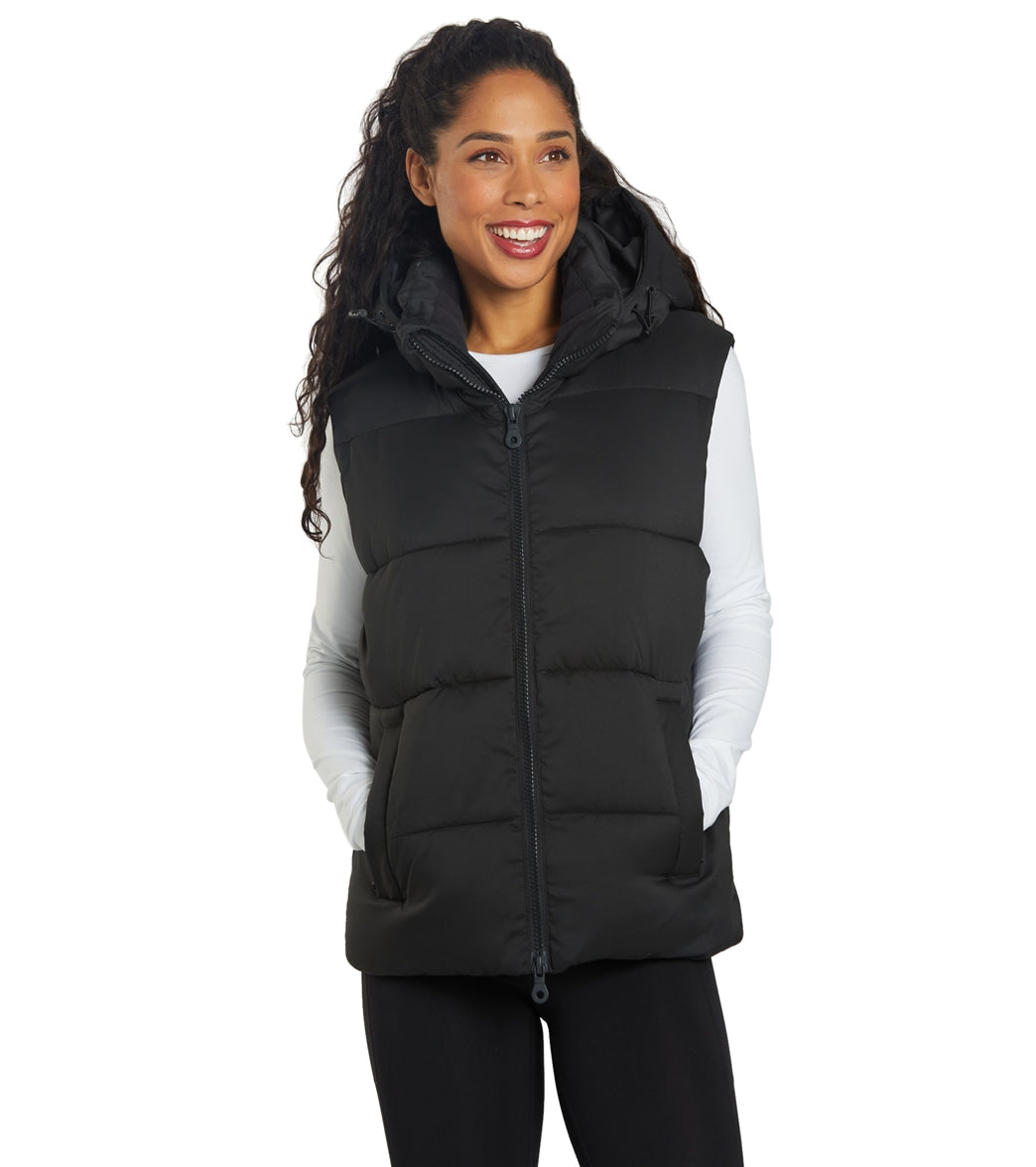 Girlfriend Collective Puffer Vests at SwimOutlet.com