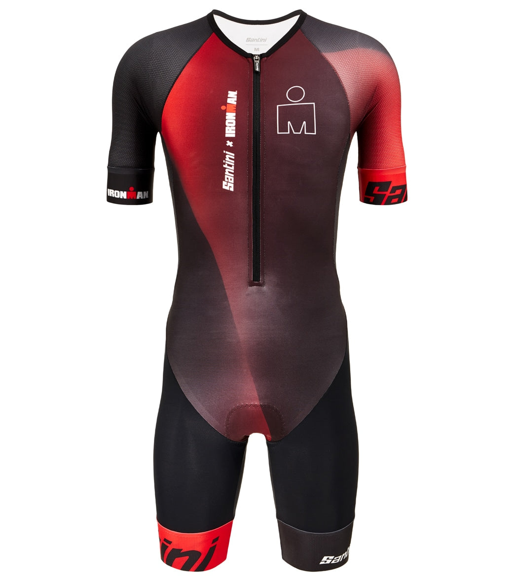 Santini Men's Ironman Ikaika Short Sleeve Trisuit at SwimOutlet.com