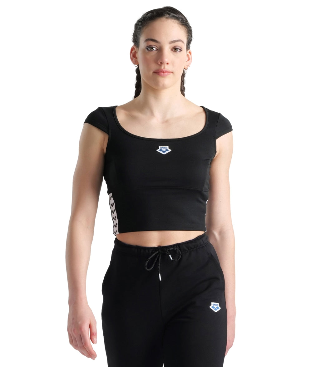 Arena Women's Icons Solid Bra Top at SwimOutlet.com