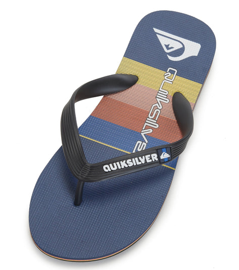Quiksilver Boys' Molokai Point Break Flip Flops (Big Kid) at SwimOutlet.com