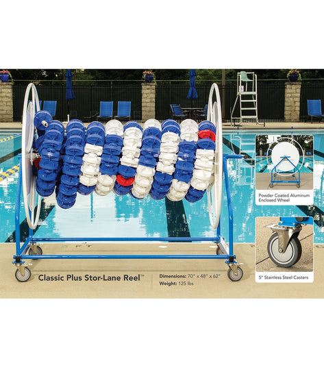 Competitor Classic Plus Stor-Lane Reel at SwimOutlet.com