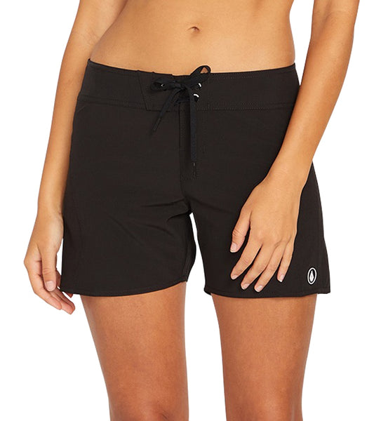 Volcom Women's Simply Solid 5" Boardshorts at SwimOutlet.com