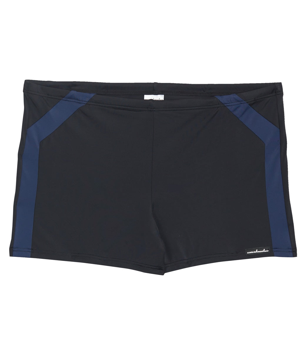 Wavebreaker Men's Splice Euro Leg Swim Trunks at SwimOutlet.com