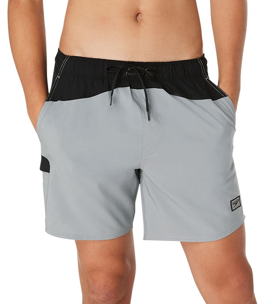 Speedo Men's 17" Marina Flex Swim Trunks at SwimOutlet.com