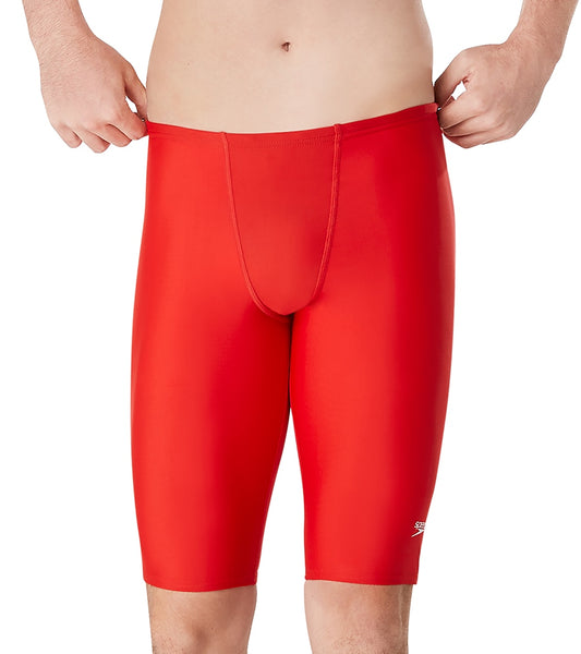 Speedo Men's Eco Pro LT Solid Jammer Swimsuit at SwimOutlet.com