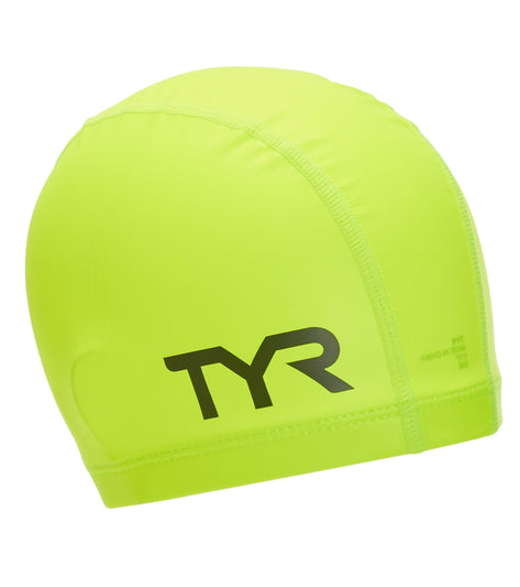 TYR Adult Warmwear Swim Cap Hi-Vis at SwimOutlet.com