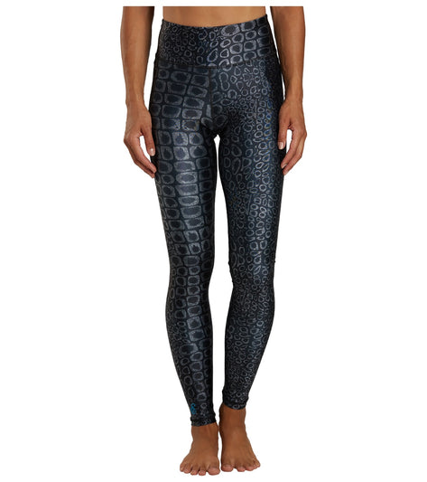 SlipIns Women's Spotted Eagle Ray Swim Leggings at SwimOutlet.com